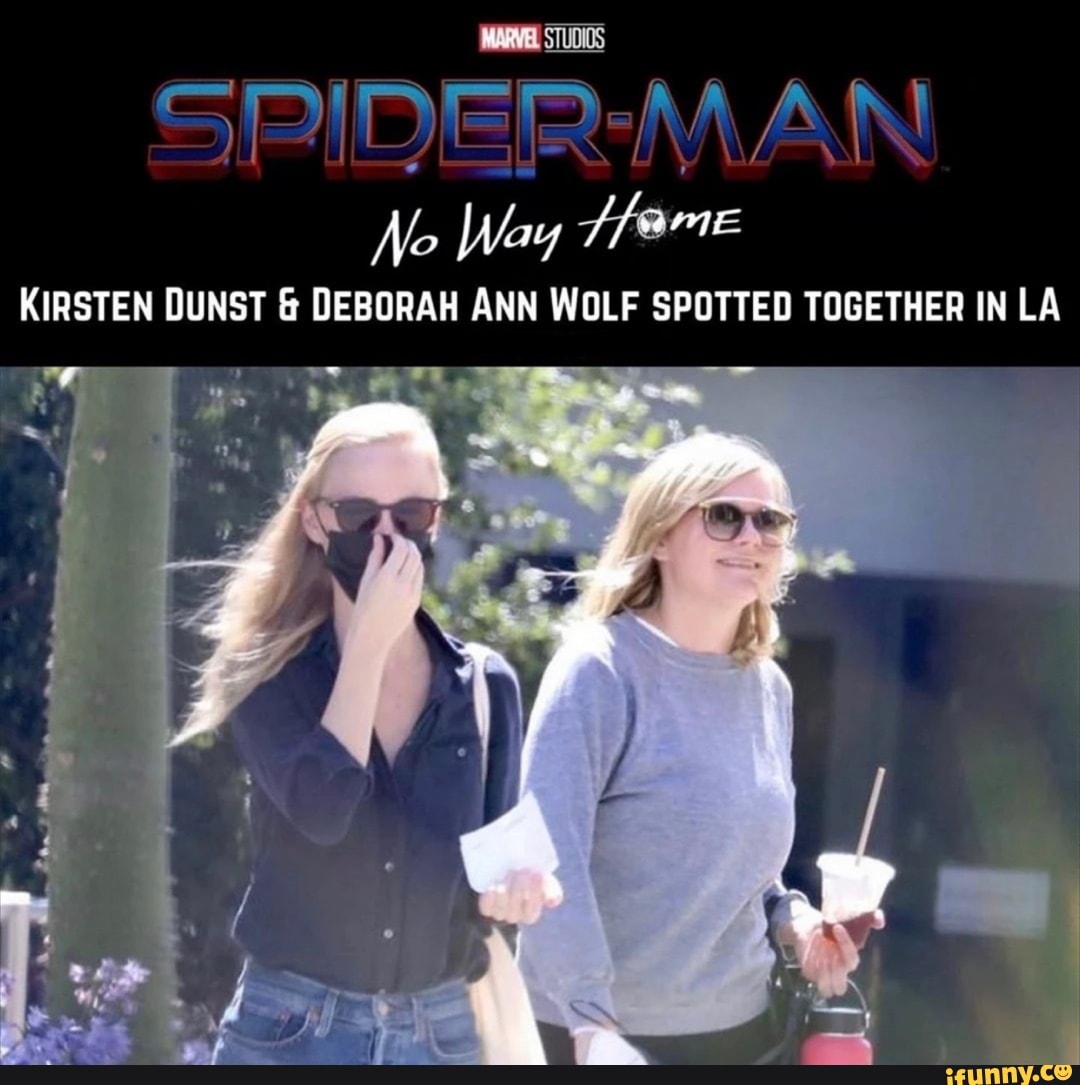 STUDIES SPIDER-MAN No Way KIRSTEN DUNST & DEBORAH ANN WOLF SPOTTED ...