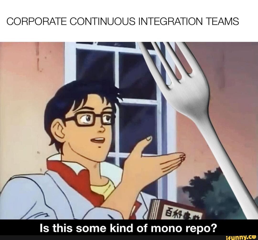 CORPORATE CONTINUOUS INTEGRATION TEAMS Pl Err Is this some kind of mono ...