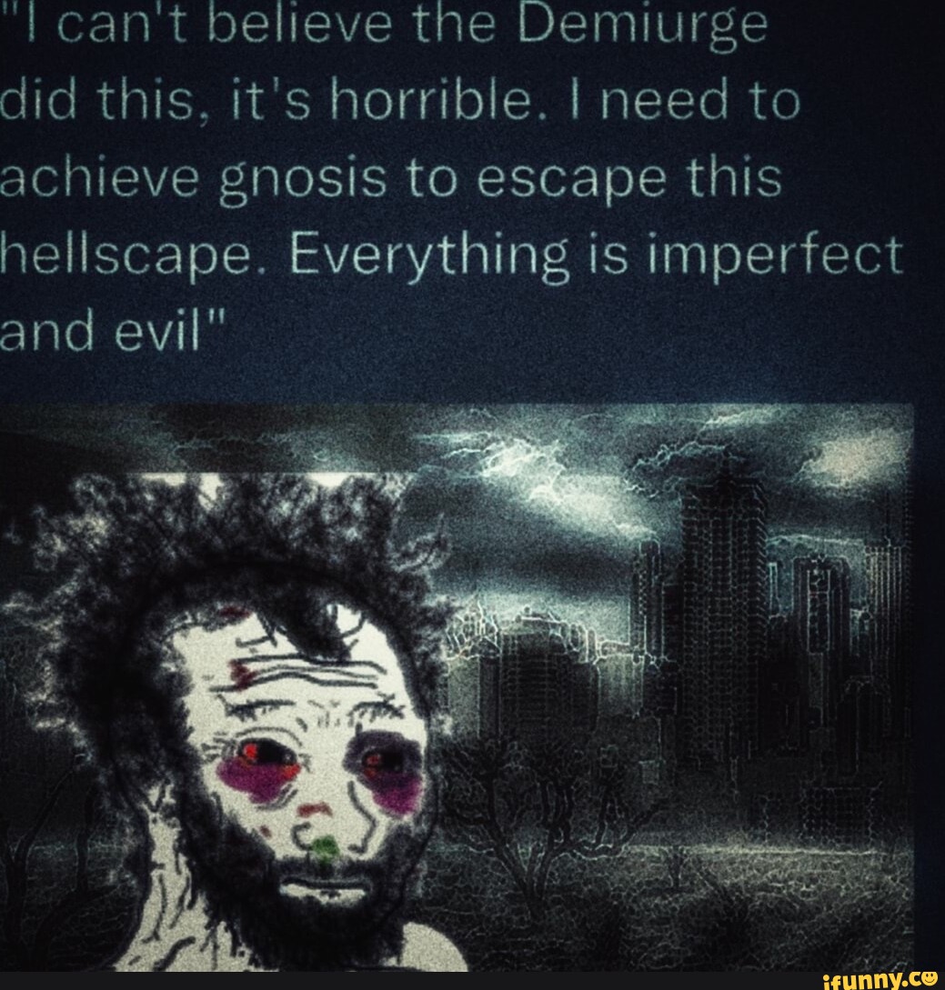 Cant believe the Demiurge did this, it's horrible. I need to achieve ...