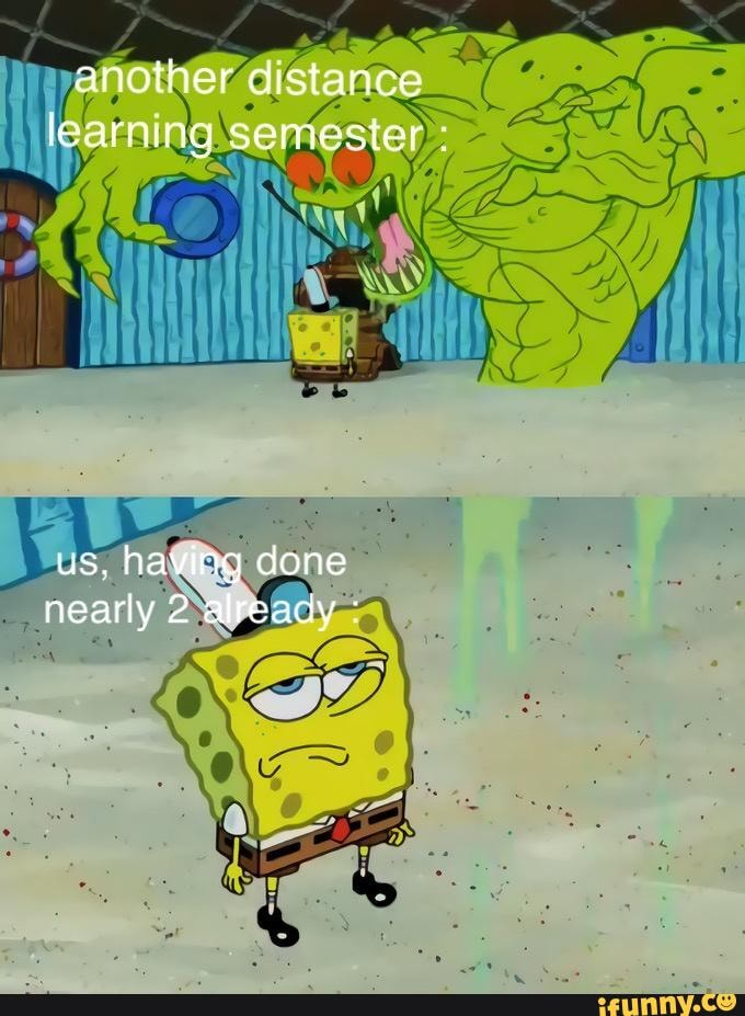 New Semester New Memes - another distance learning semester us, having ...