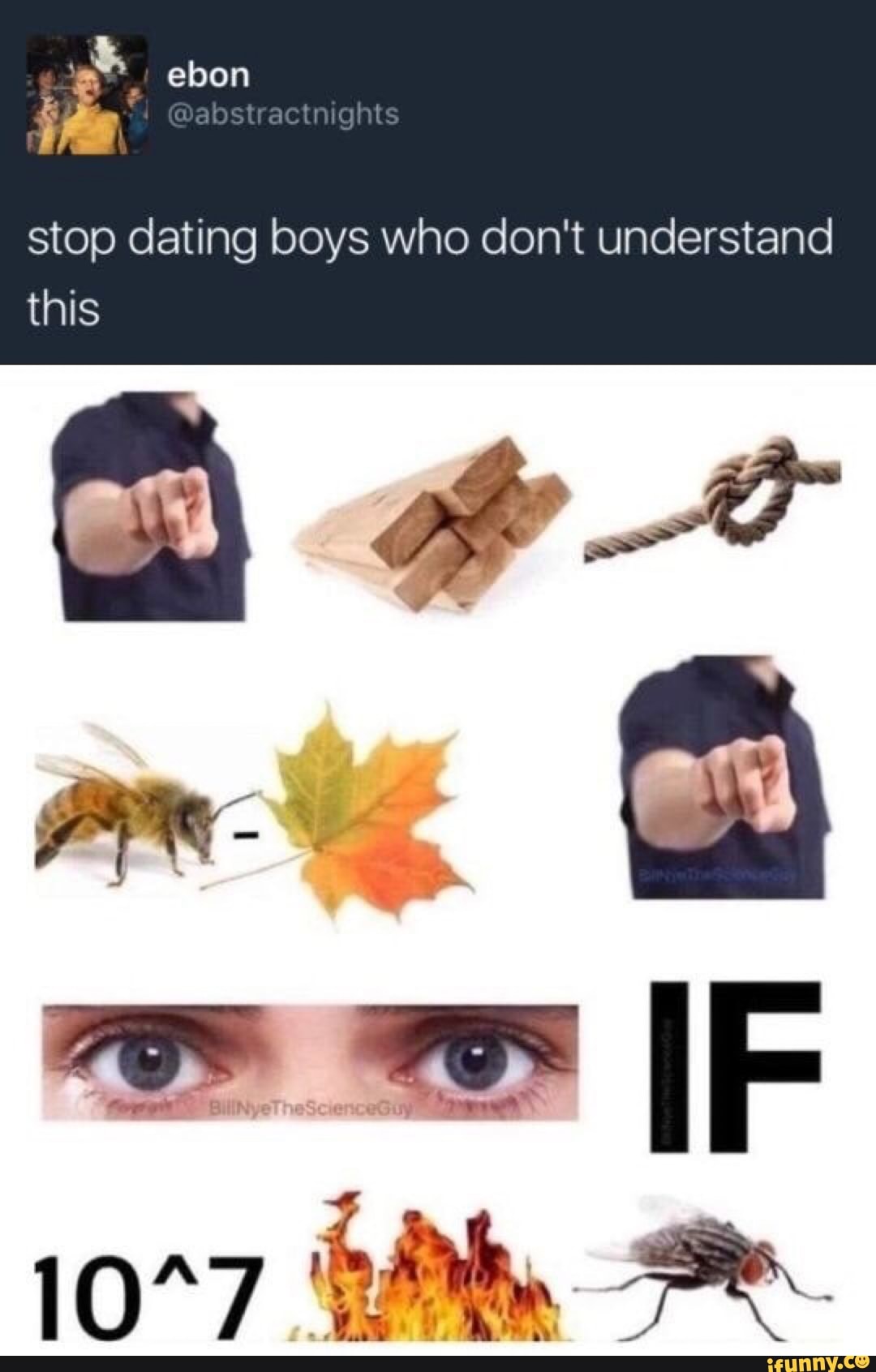 Stop dating boys who don't understand this - iFunny