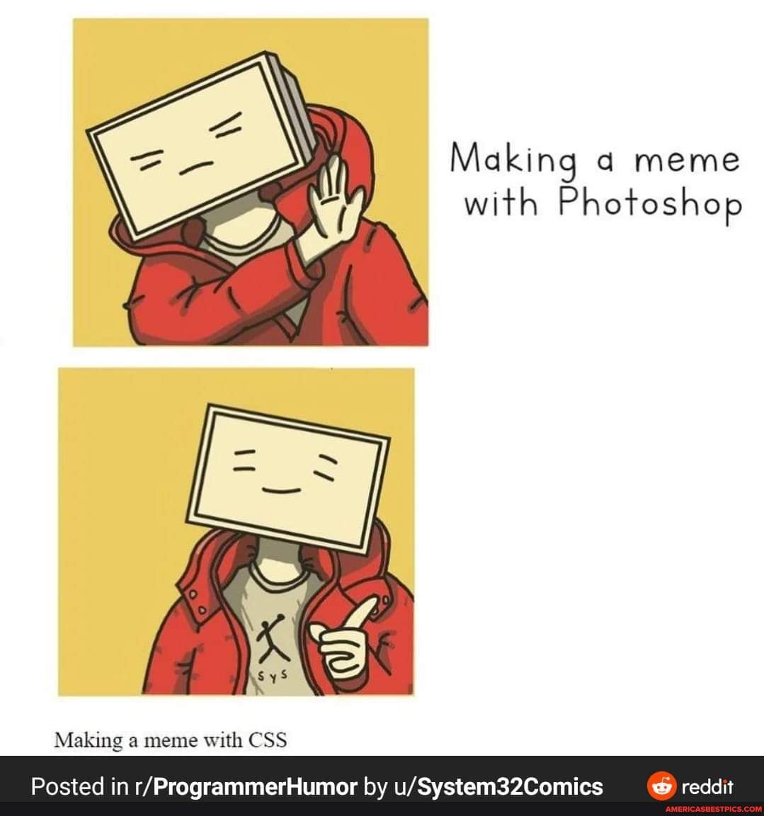 Making Meme With Photoshop Making A Meme With Css Posted In By Reddit