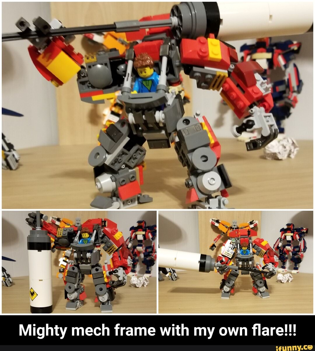 Mighty mech frame with my own flare!!! - Mighty mech frame with my own ...