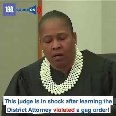 This judge is in shock after learning the - )