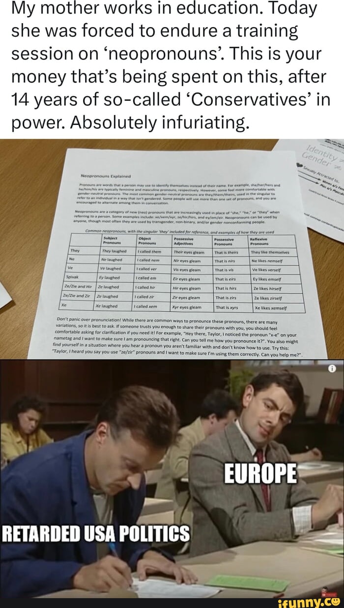 Neopronouns memes. Best Collection of funny Neopronouns pictures on iFunny