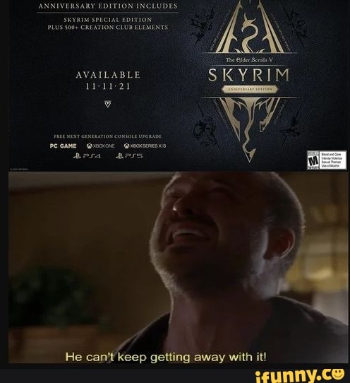 ANNIVERSARY EDITION INCLUDES PLUS CREATION CLUB FLEMENTS AVAILABLE SKYRIM PCGAME Grace Greosness ...