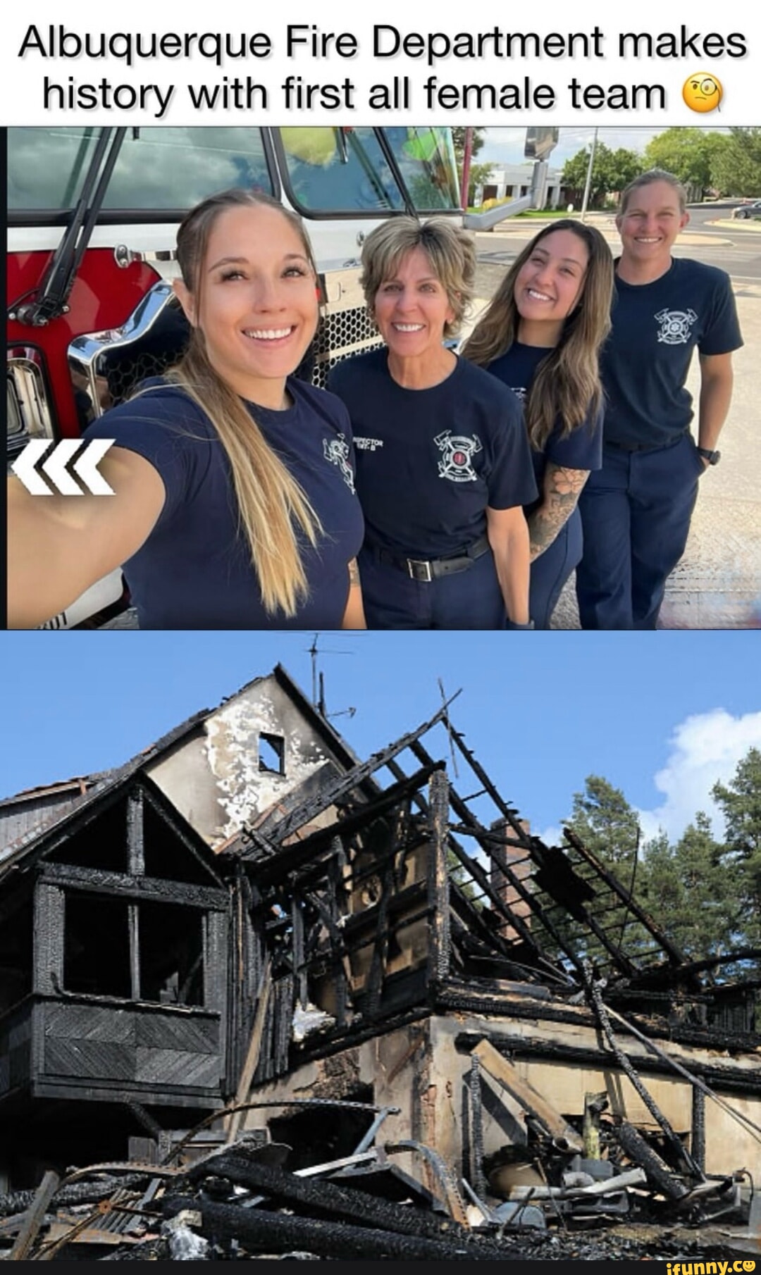 Albuquerque Fire Department makes history with first all female team I ...