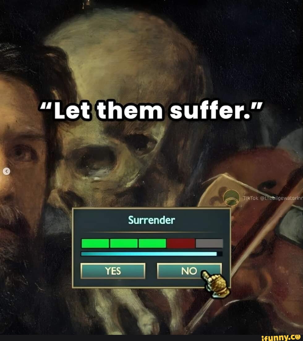 Surrender memes. Best Collection of funny Surrender pictures on iFunny