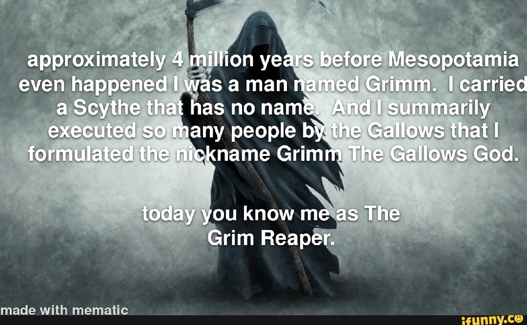 Approximately 4 million years before Mesopotamia even happened I was a ...