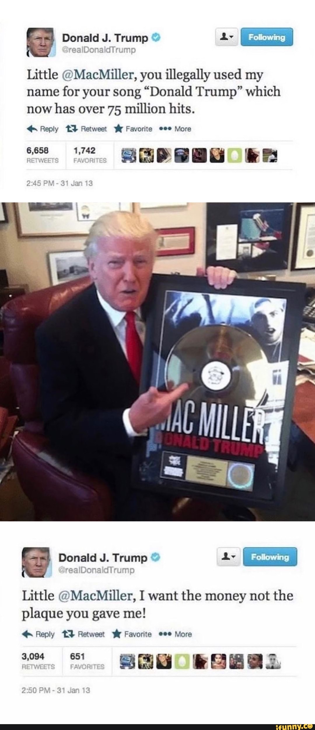 Donald Trump Mac Miller