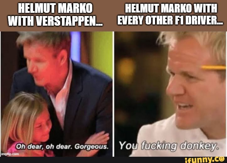 HELMUT MARKO HELMUT MARKO WITH WITH VERSTAPPEN. EVERY OTHER FI DRIVER ...
