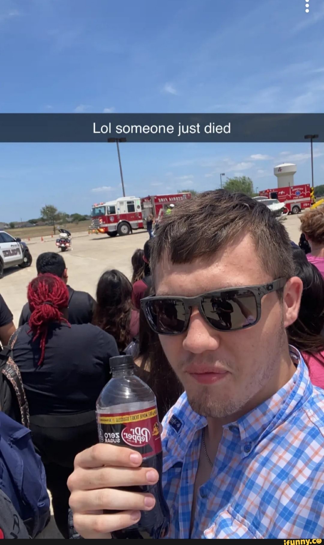 Lol someone just died - iFunny