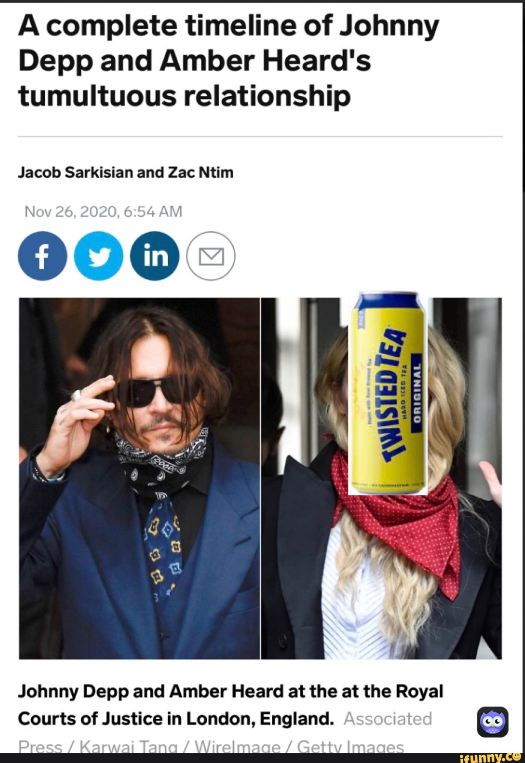 A complete timeline of Johnny Depp and Amber Heard's tumultuous ...