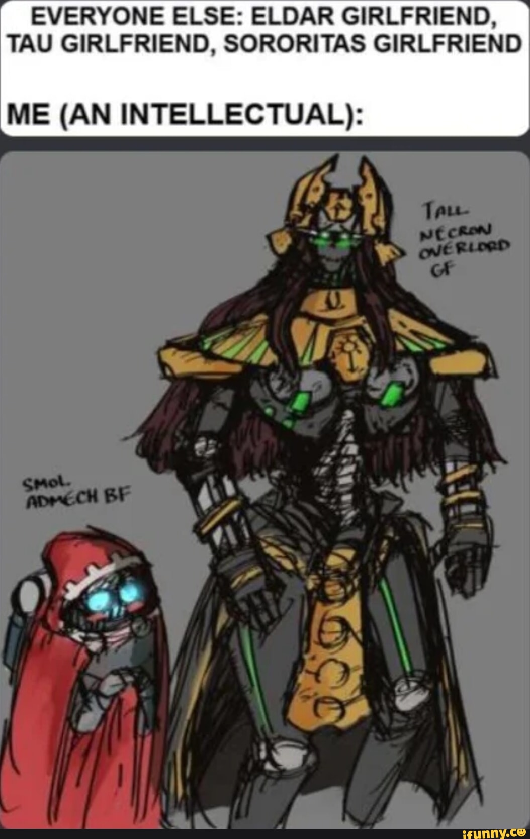 EVERYONE ELSE: ELDAR GIRLFRIEND, TAU GIRLFRIEND, SORORITAS GIRLFRIEND ...