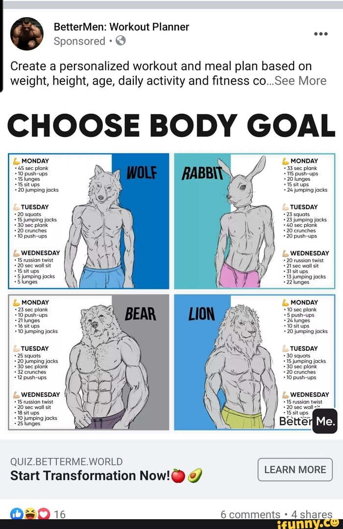 Personalized Workout Plan Based On Height And Weight | EOUA Blog