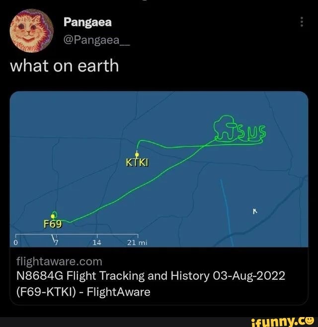 Pangaea @Pangaea_ what on earth 14 21 mi N8684G Flight Tracking and ...