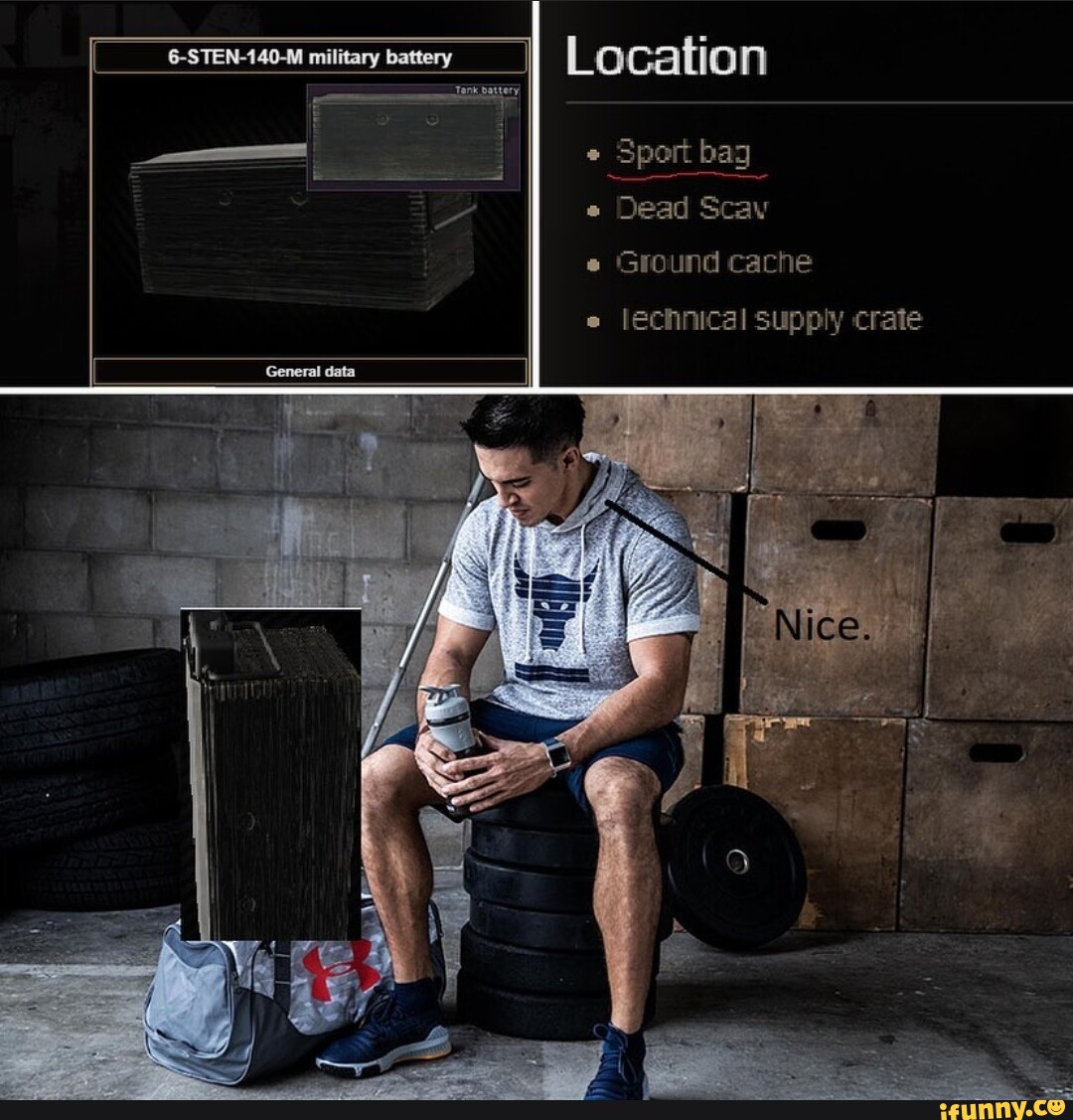 Batey LOCation Sport bag " Dead Scav Ground cache lechnical supply ...