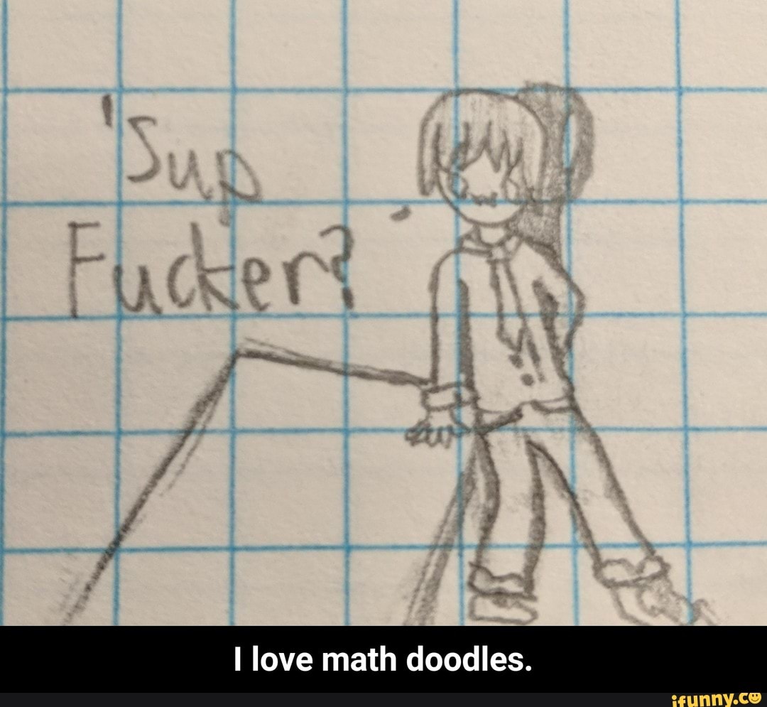 I Love Math Doodle