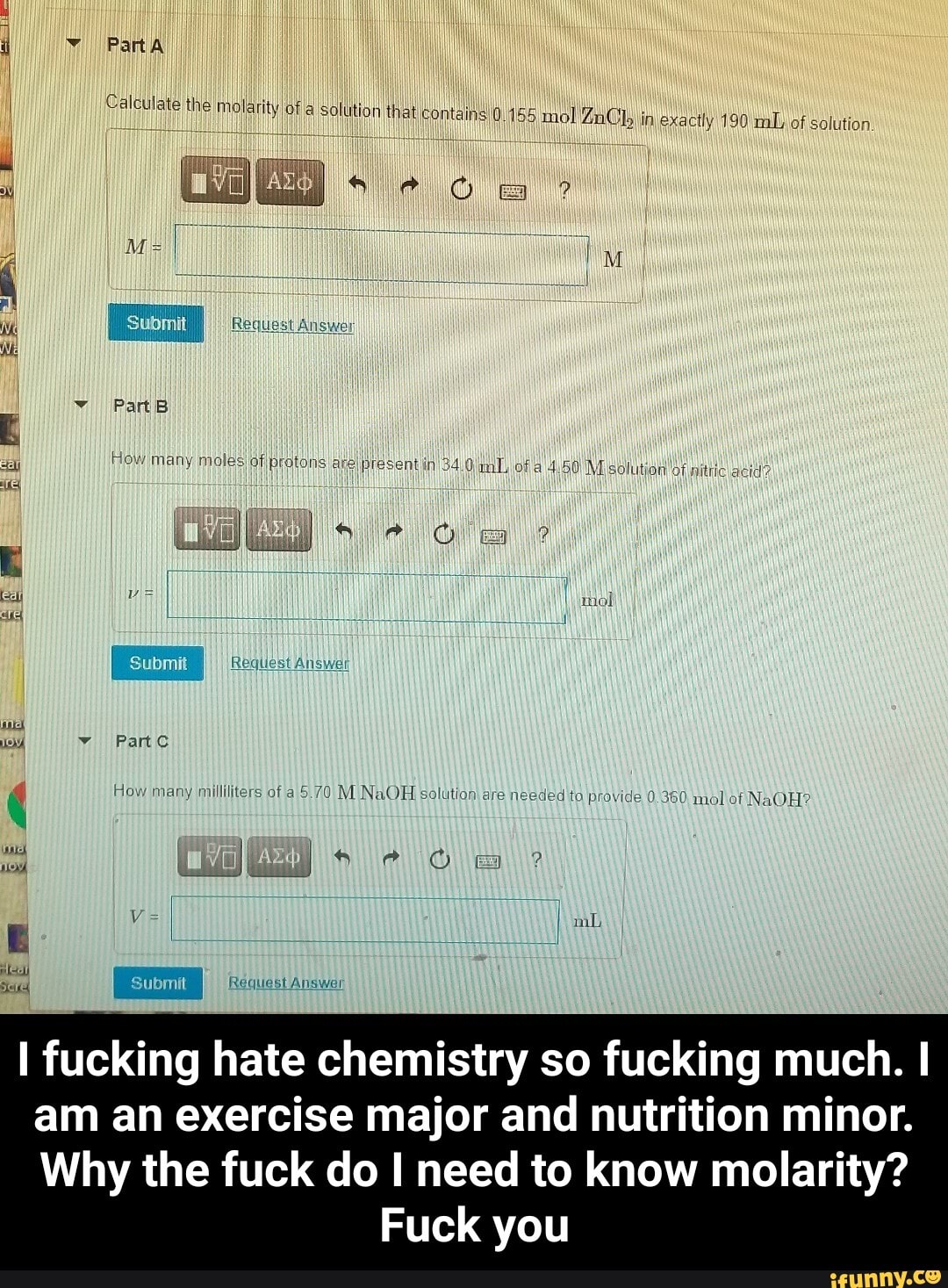 Molarity memes. Best Collection of funny Molarity pictures on iFunny