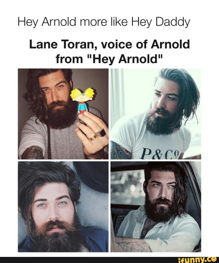 Hey Arnold more like Hey Daddy Lane Toran, voice of Arnold from "Hey ...