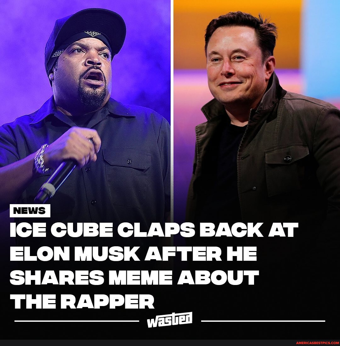 Elon Musk posted an apparently innocent meme joking about Ice Cube's ...