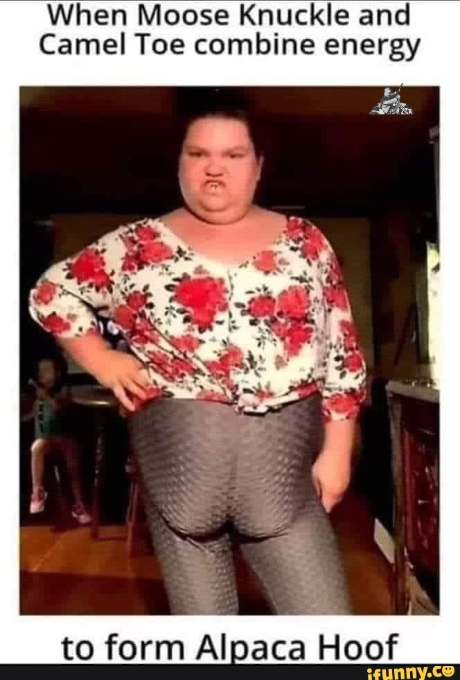 When Moose Knuckle and Camel Toe combine energy to form Alpaca Hoof ...