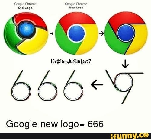 Google new logo= 666 - iFunny