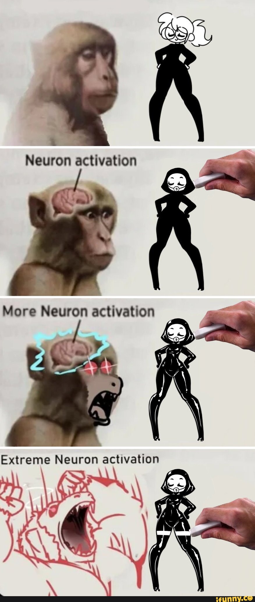 Neuron activation More Neuron activation Extreme Neuron activation - iFunny