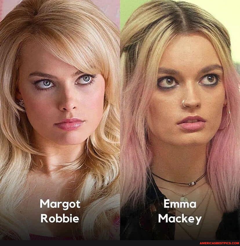 Actors who look nearly identical. 🤯 - Margot Emma Robbie Mackey ...