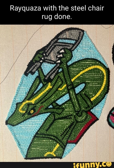 Rayquaza_with_th_steel_chair memes. Best Collection of funny Rayquaza ...