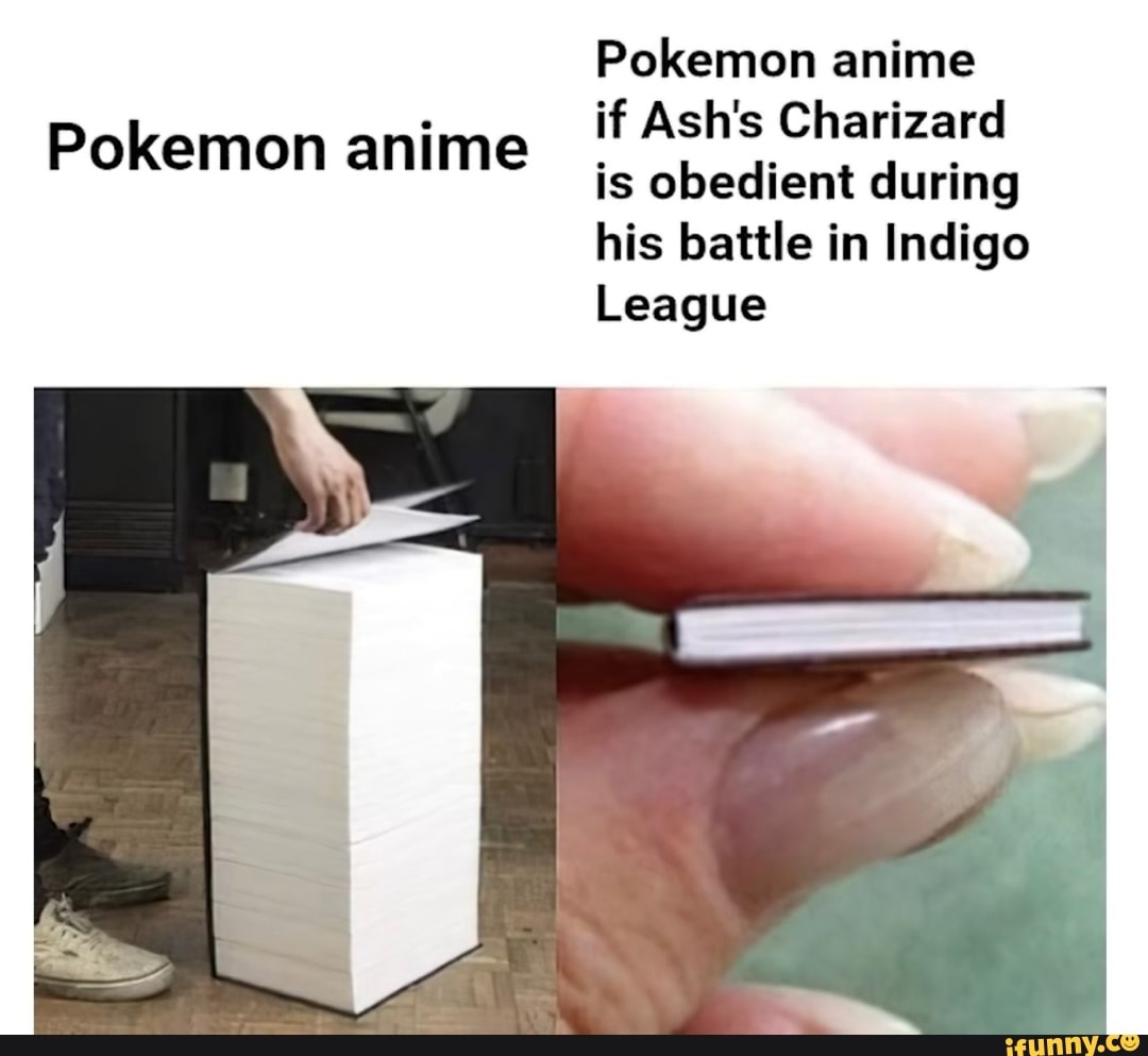 Pokemon anime Pokemon anime if Ash's Charizard is obedient during his ...
