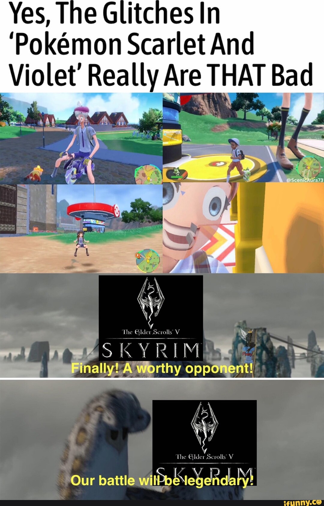 Yes, Ihe Glitches In 'Pokemon Scarlet And Violet' Really Are THAT Bad iL Worthy opp the @lder ...