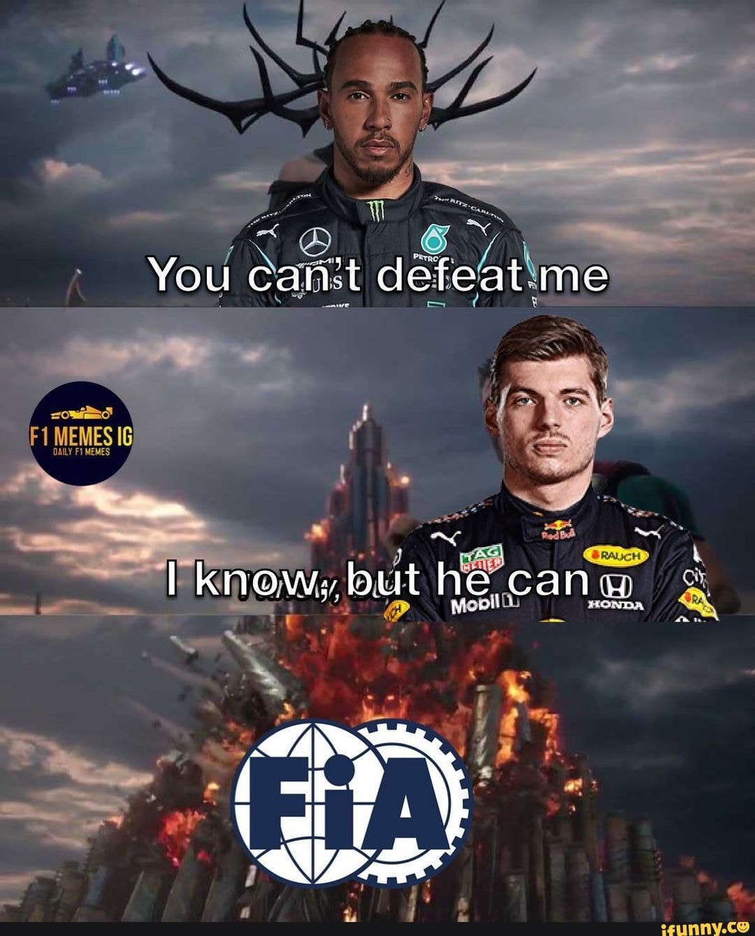 You cant defeat me MEMES know; but he,canyy - iFunny