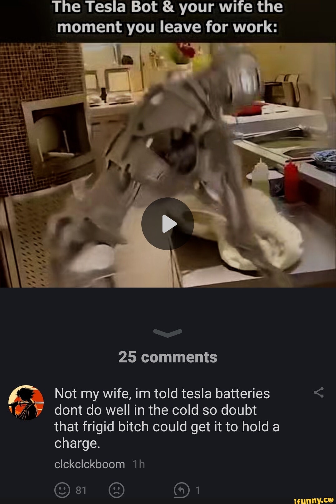 The Tesla Bot & your wife the moment you leave for work: 25 comments ...