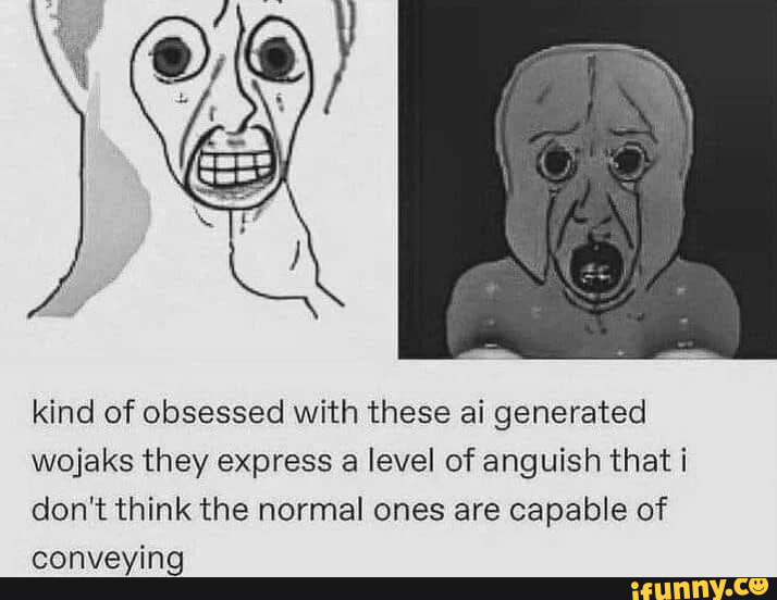 Wojak rule - kind of obsessed with these ai generated wojaks they ...