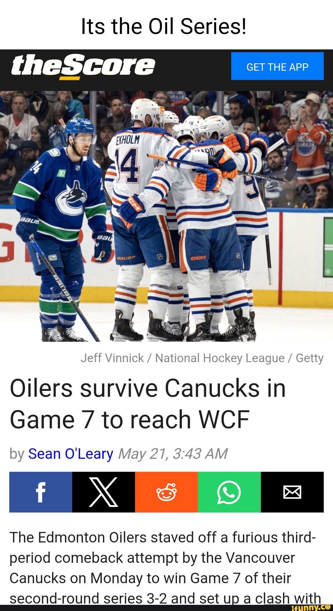 Oilers memes. Best Collection of funny Oilers pictures on iFunny