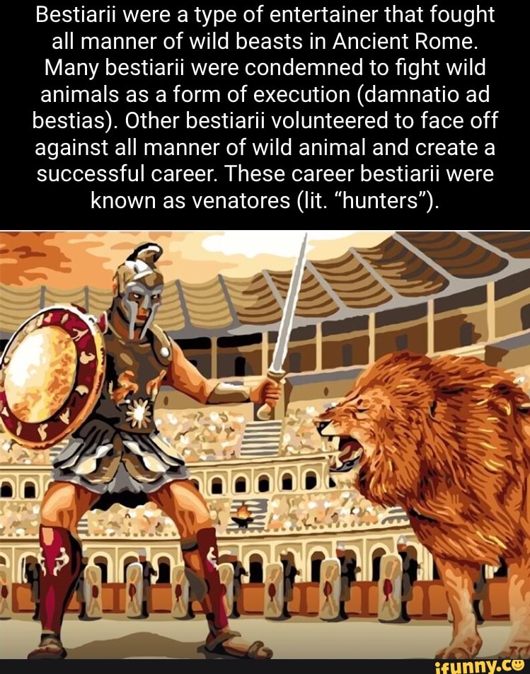 Bestiarius Gladiator