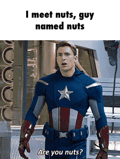 Meet nuts, guy named nuts - iFunny