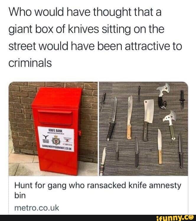 Knifecontrol memes. Best Collection of funny Knifecontrol pictures on ...