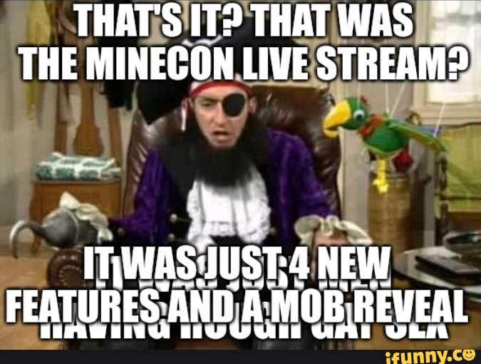Minecon memes. Best Collection of funny Minecon pictures on iFunny