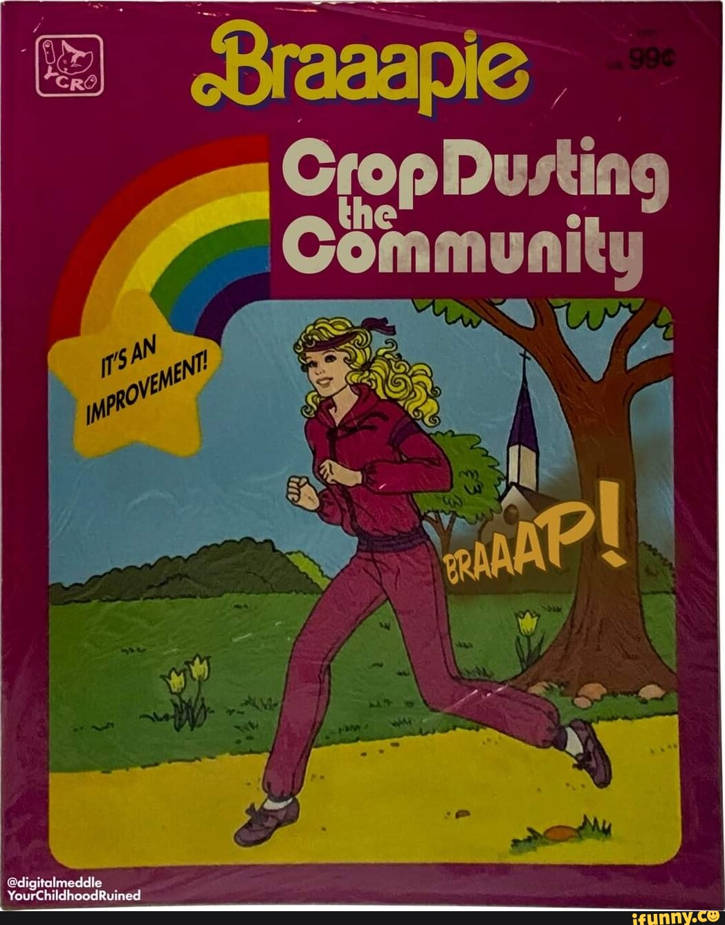 Crop Dusting Farting Person