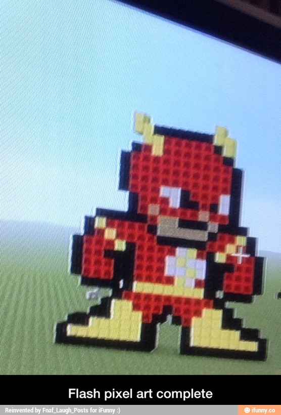 Flash pixel art complete - Flash pixel art complete - )