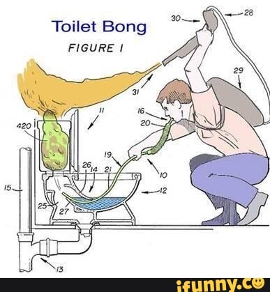 Toilet Bong FIGURE 19, - iFunny