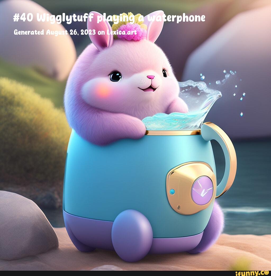 #40 Wigglytuff playing a waterphone Generated August 26, 2023 on Lexica ...