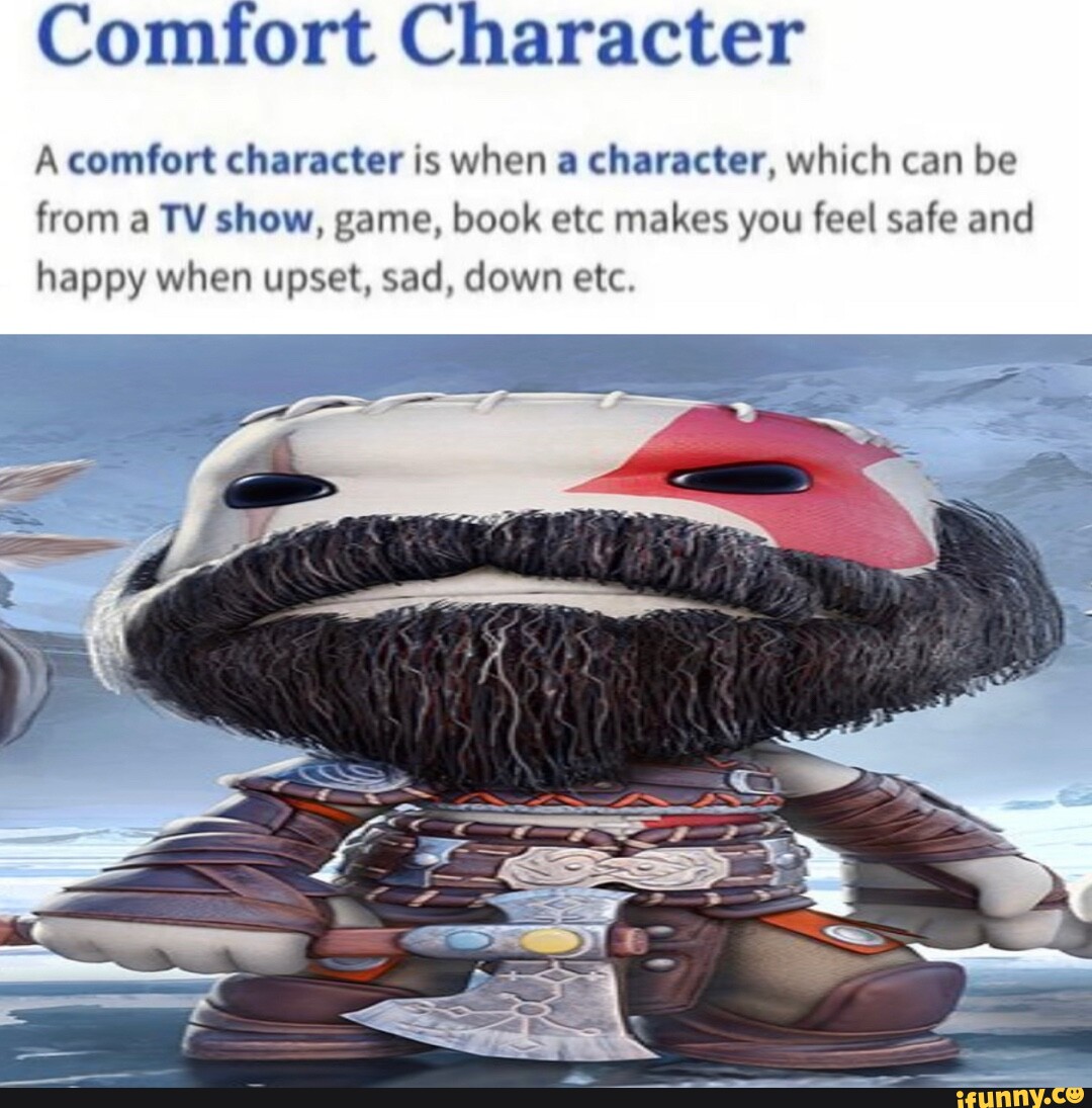 Comfort Character A comfort character is when a character, which can be ...