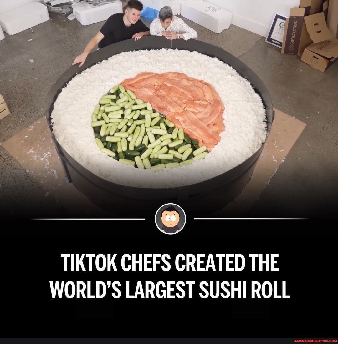 TikTok chefs Nick DiGiovanni and Lynn "Lynja" Davis broke the Guinness ...