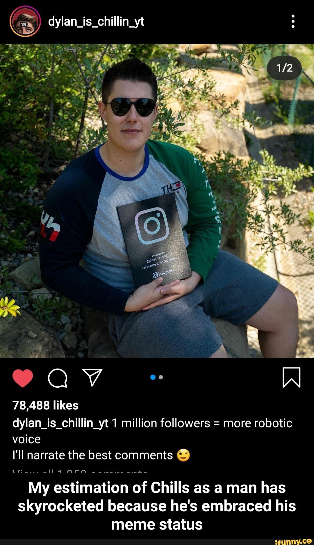 Dylan_is_chillin_yt 1 million followers = more robotic I'll narrate the ...