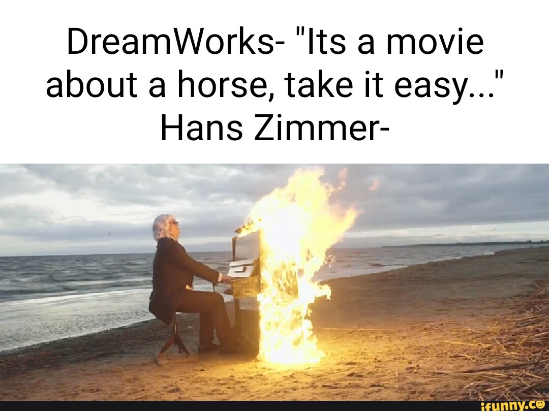 DreamWorks- "Its a movie about a horse, take it easy..." Hans Zimmer ...