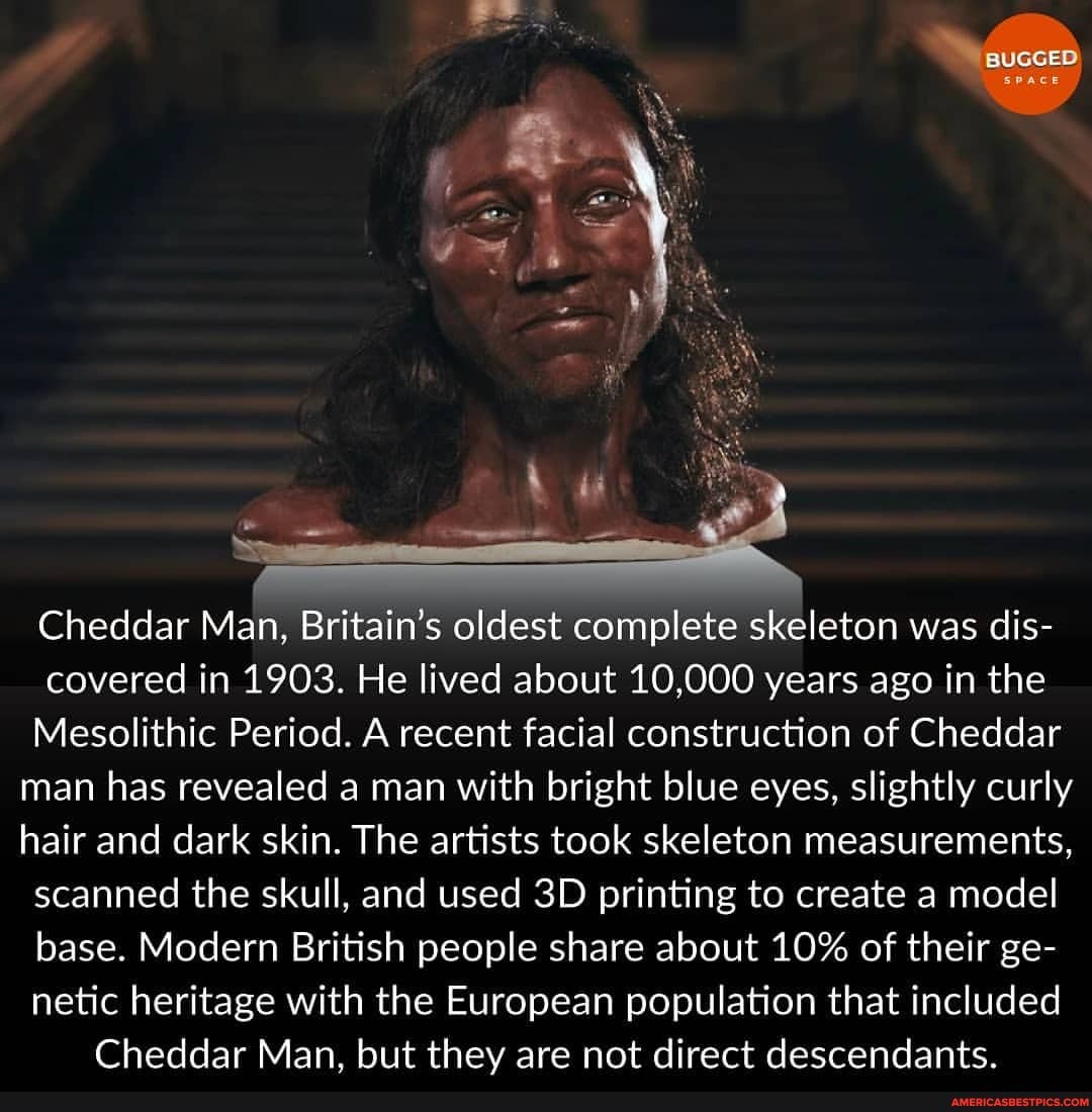 Cheddar Man, Britain's oldest complete skeleton was dis- covered in ...