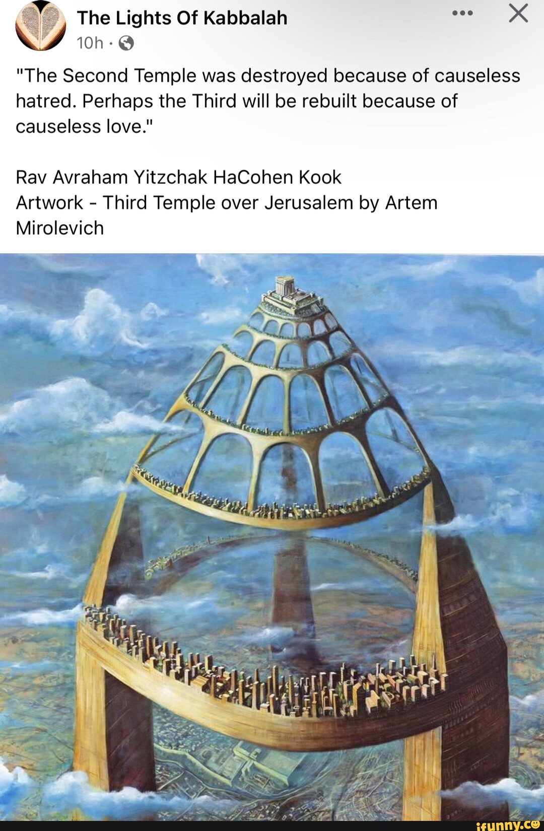 The Lights Of Kabbalah XXX "The Second Temple was destroyed because of ...